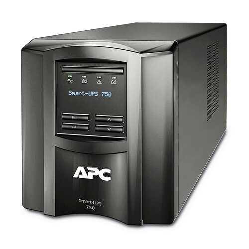Интерактивный ИБП APC by Schneider Electric Smart-UPS SMT750IC черный 500 Вт