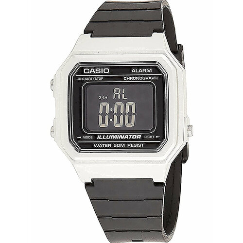 Наручные часы CASIO Collection W-217HM-7BVDF, серебряный, черный