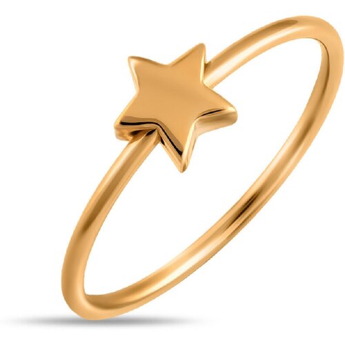 Кольцо SANIS, красное золото, 585 проба, размер 15, золотой, красный