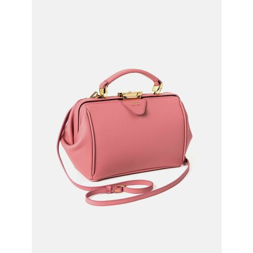 Сумка саквояж  sophie CSATCHthe-sophie-leather-handbag-rose-matte, фактура гладкая, розовый