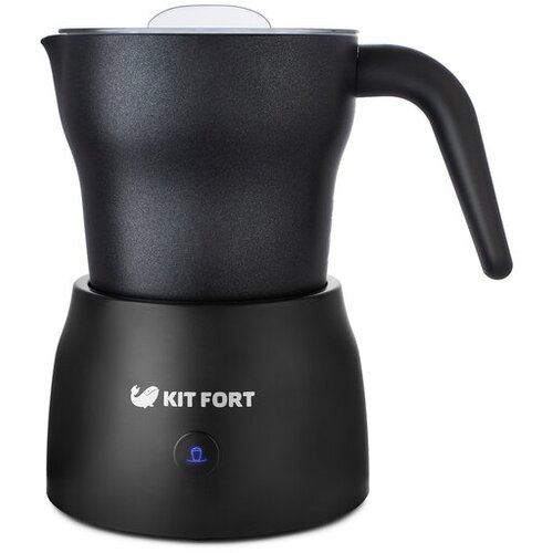 Капучинатор Kitfort KT-710, индукционный, 600 Вт, 0.73 л, алюминиевый сплав чаши, чёрный