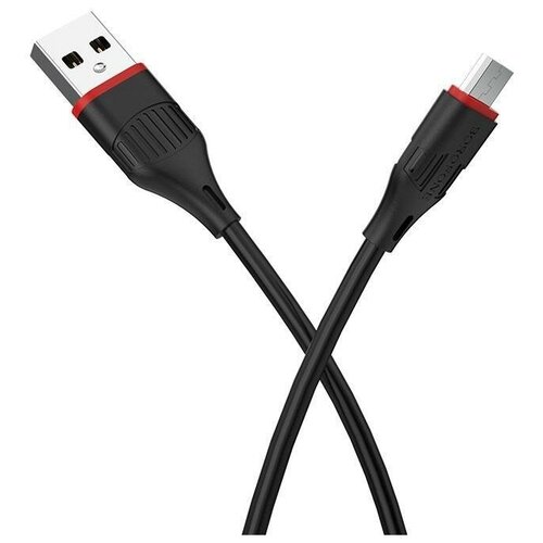 Кабель USB MicroUSB Borofone BX17 <черный>