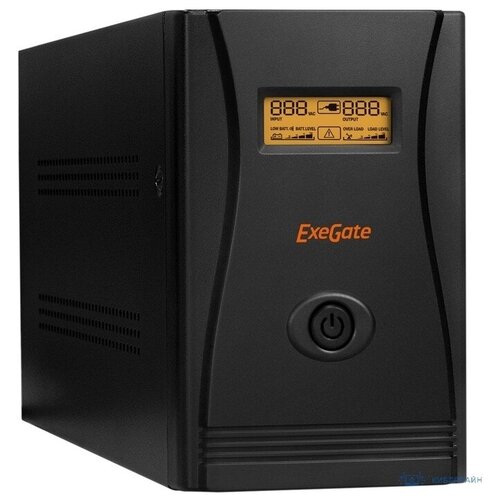 Exegate EP285484RUS ИБП ExeGate SpecialPro Smart LLB-1000. LCD. AVR. C13. RJ. USB