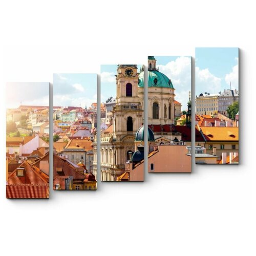 Модульная картина Великолепная Прага90x63