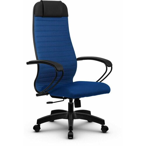 Компьютерное кресло МЕТТА-21(MPRU)/подл.130/осн.001 Синий/Синий
