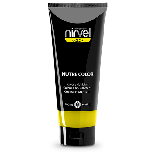 Nirvel Nutre Color Гель-маска для волос лимон, 200 мл