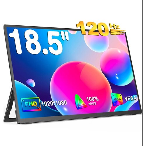 18,5" Портативный игровой монитор UPERFECT 1920x1080, 120 Гц, IPS