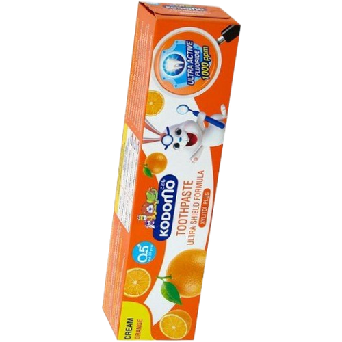 KODOMO Детская зубная паста Апельсин, 80 г