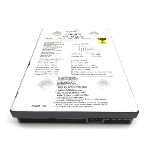 Жесткий диск Seagate 9W1021-301 20Gb 5400 IDE 3.5" HDD