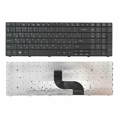 Клавиатура для ноутбука Acer Travelmate 5542, 5735G, Aspire E1-521, E1-531 черная