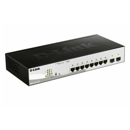 Коммутатор D-LINK DGS-1210-10P/F3A 8G управляемый