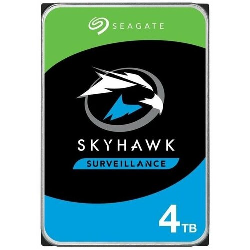 Жесткий диск Seagate SATA-III 4Tb ST4000VX016 Skyhawk (5400rpm) 256Mb 3.5"