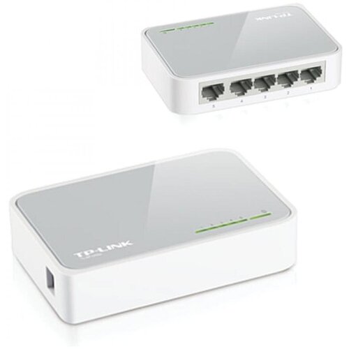 Коммутатор TP-LINK TL-SF1005D, 5RJ45, LAN 10 100 Мбит с