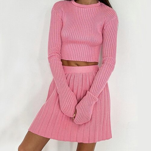 Комплект одежды , размер 46, розовый
