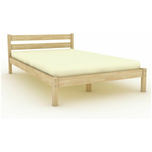 Двуспальная кровать "Берёзка 1" без покрытия, 110x200 см, ORTMEX