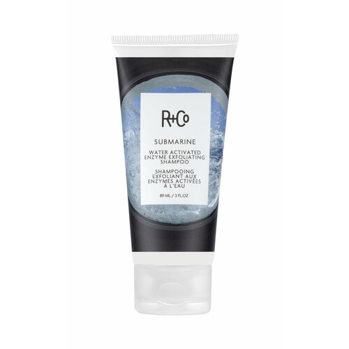 R+Co субмарина шампунь-эксфолиант с гидроактивируемыми энзимам SUBMARINE Water Activated Enzyme Exfoliating Shampoo 89 мл.