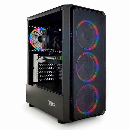 Игровой PC юкомс i7 2600, GTX 1650 4GB, HDD 1TB, SSD 240GB, 8GB DDR3, БП 450W, win 10 pro, Black game case