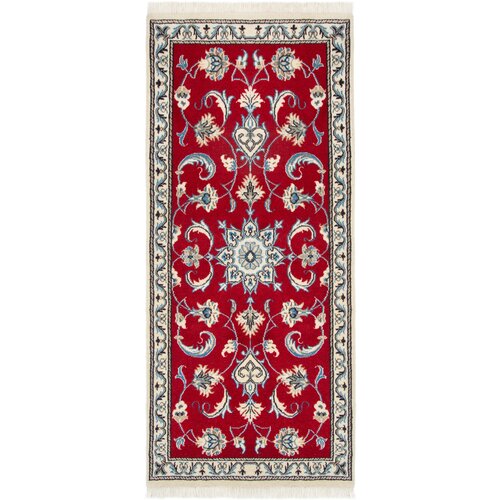 Ковер ИКЕА ПЕРСИСК НАИН, красный/песочный/голубой, 1.35 х 0.85 м