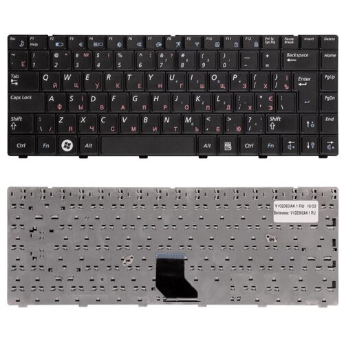 Клавиатура для ноутбука Samsung R513, R515, R518, R520, R522 черная