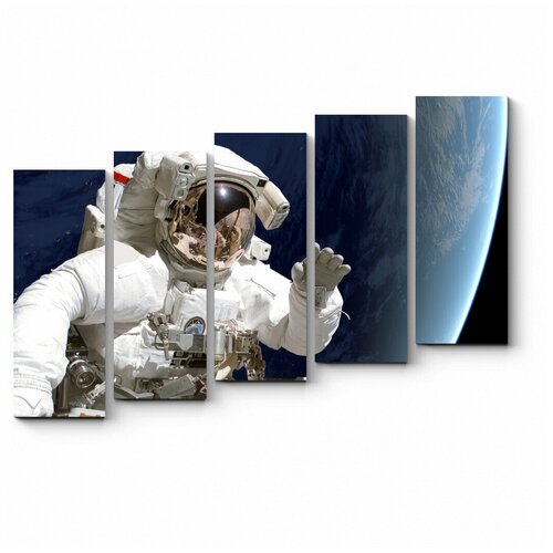 Модульная картина Привет из открытого космоса 180x126