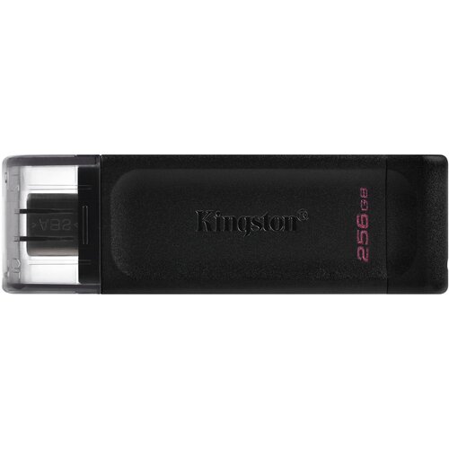 Флеш Диск Kingston 256Gb DataTraveler 70 Type-C DT70/256GB USB3.2 черный