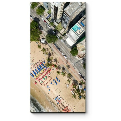 Модульная картина Бразильский пляж 100x200