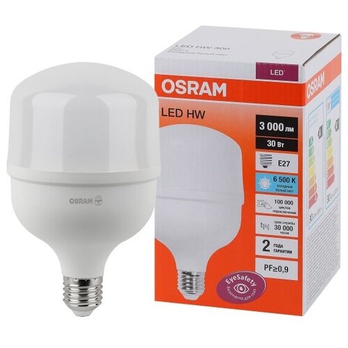 Светодиодная лампа Ledvance-osram OSRAM LED HW 30W/865 230V E27 3000lm 12X1