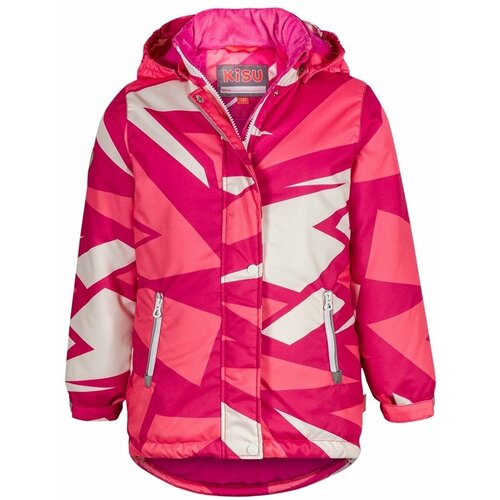 Куртка KISU, размер 110, розовый