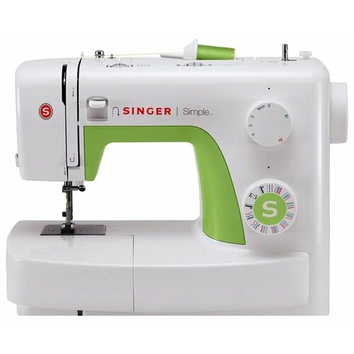 Швейная машина Singer Simple 3229, бело-зеленый