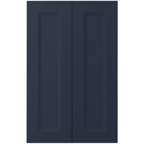 Дверца ИКЕА АКСТАД для напольного углового шкафа 26x80 см, 2 шт, 2 шт., синий