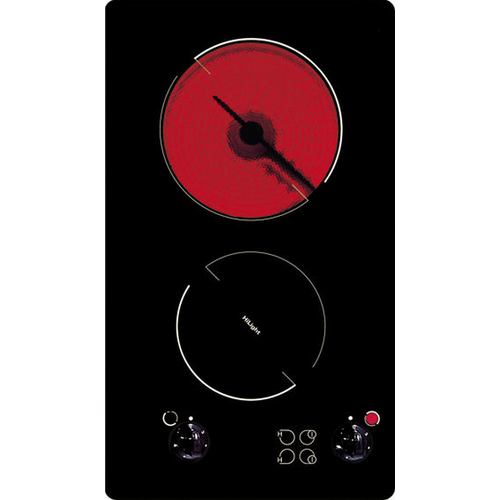 Электрическая варочная панель Hansa Hi-Light BHCS38120030, с рамкой, цвет панели черный, цвет рамки черный