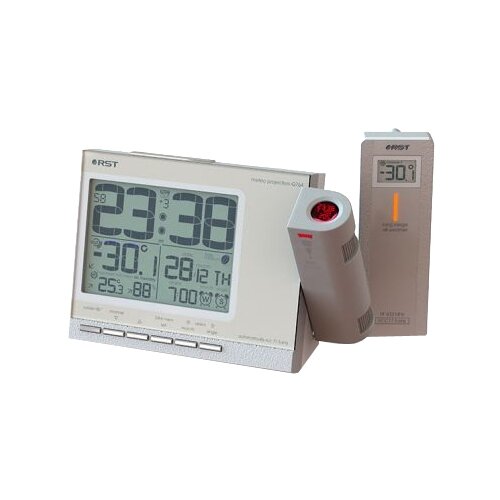Часы с термометром RST 32764, белый