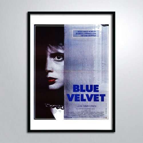 Постер в раме/Дэвид Линч Синий бархат Плакат Blue Velvet