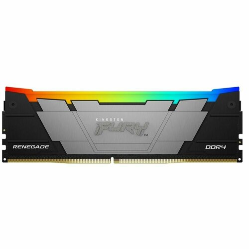Модуль памяти Kingston 16GB DDR4 3600 DIMM FURY Renegade RGB Black XMP KF432C16RB12A/16