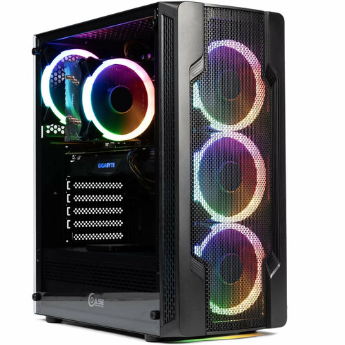 Игровой ПК RGB i7 GTX1050Ti 8 GB DDR3 120 GB SSD 1000 GB HDD Игровой компьютер игровой системный блок