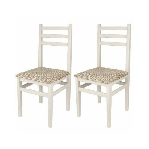 Комплект стульев (2штуки) KETT-UP ECO LUKAS (лукас) KU271П, цвет белый, массив бука