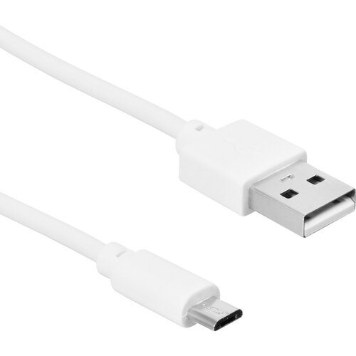 Кабель SunWind USB m-micro USB m 1м белый