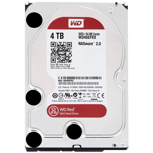 Жесткий диск Western Digital WD Red 4 ТБ WD40EFRX