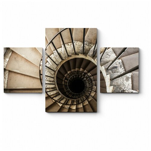 Модульная картина Винтовая лестница 90x59