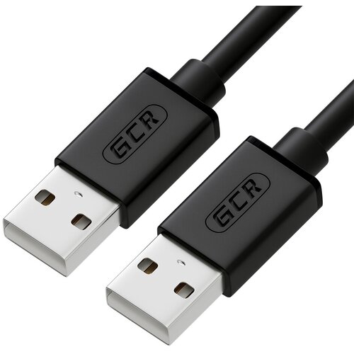 Greenconnect Кабель 2.0m USB 2.0, AM/AM, черный, 28/28 AWG, экран, армированный, морозостойкий, GCR-UM2M-BB2S-2.0m Greenconnect USB 2.0 Type-AM - USB 2.0 Type-AM 2м (GCR-UM2M-BB2S-2.0m)