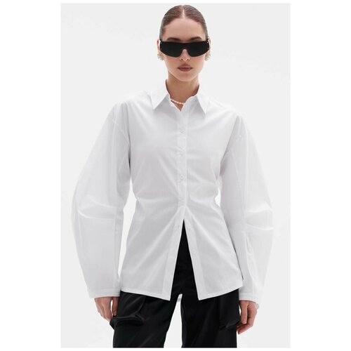 Блуза  TOPTOP, размер S, белый