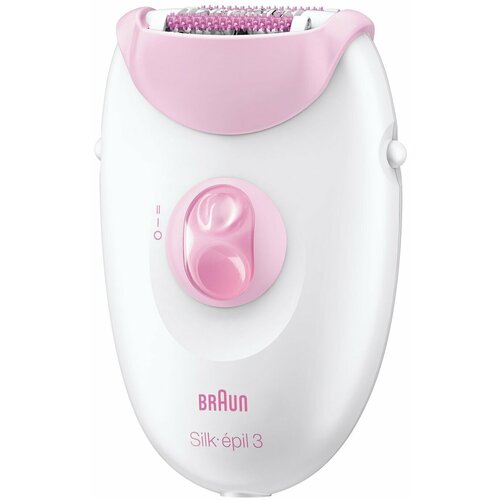 Эпилятор Braun 3270 Silk-epil SoftPerfection, белый/розовый