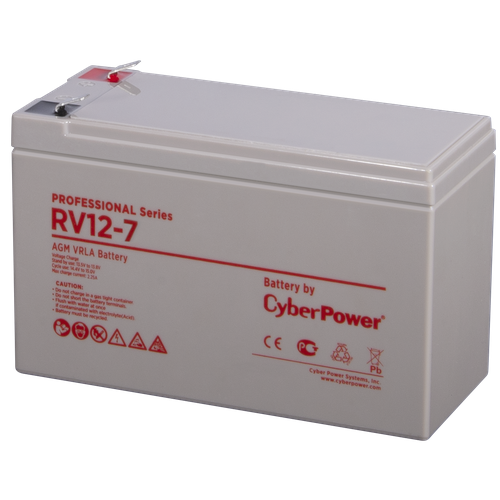 Аккумуляторная батарея PS CyberPower RV 12-7 / 12 В 7,5 Ач - Battery CyberPower Professional series RV 12-7 / 12V 7.5 Ah