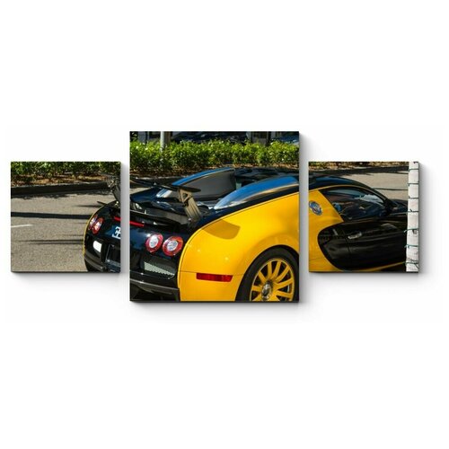 Модульная картина Bugatti Veyron190x81
