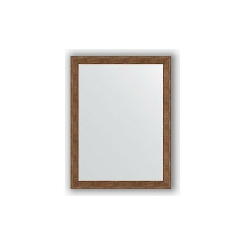 Зеркало в багетной раме поворотное Evoform Definite 63x83 см, сухой тростник 51 мм (BY 1009)