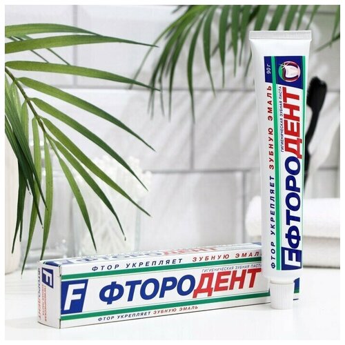 Зубная паста Фтородент , в упаковке, 90 г