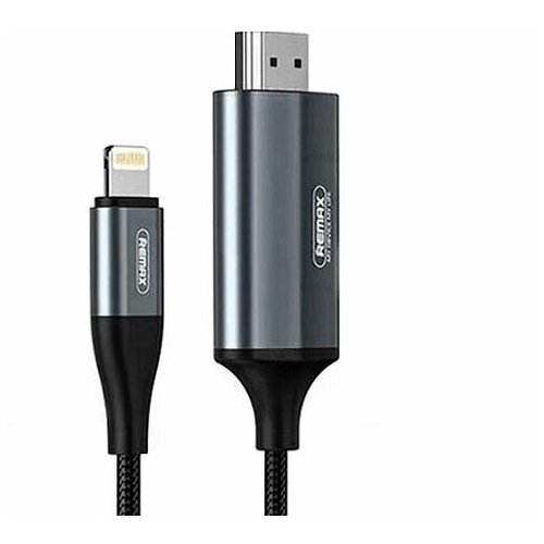 Кабель Remax RC-C017i Lightning to HDMI 2 м, серый