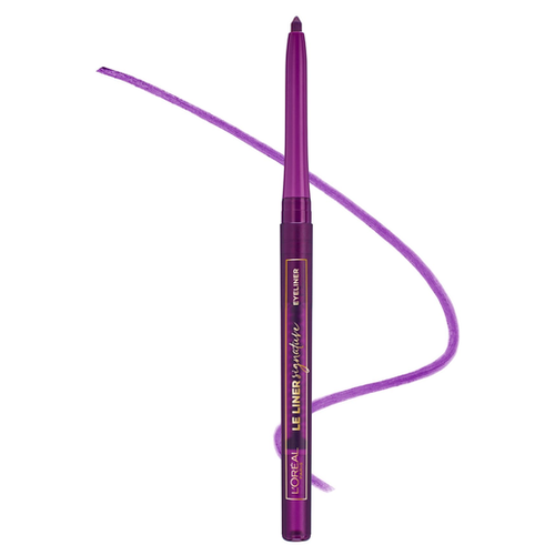 L'Oreal Paris Автоматический карандаш для глаз Le Liner Signature, оттенок 06 лиловая шерсть