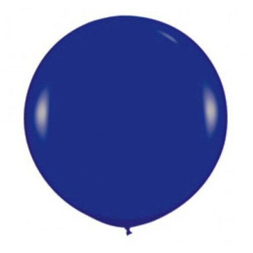 Шар латексный 36", пастель, цвет синий, 1 шт.