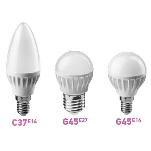 Лампа светодиодная 10W OLL-C37 220-240В E14 4000K 750ЛМ 38Х116 свеча FR онлайт